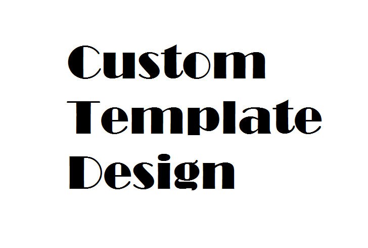 Custom Design Template | Etsy