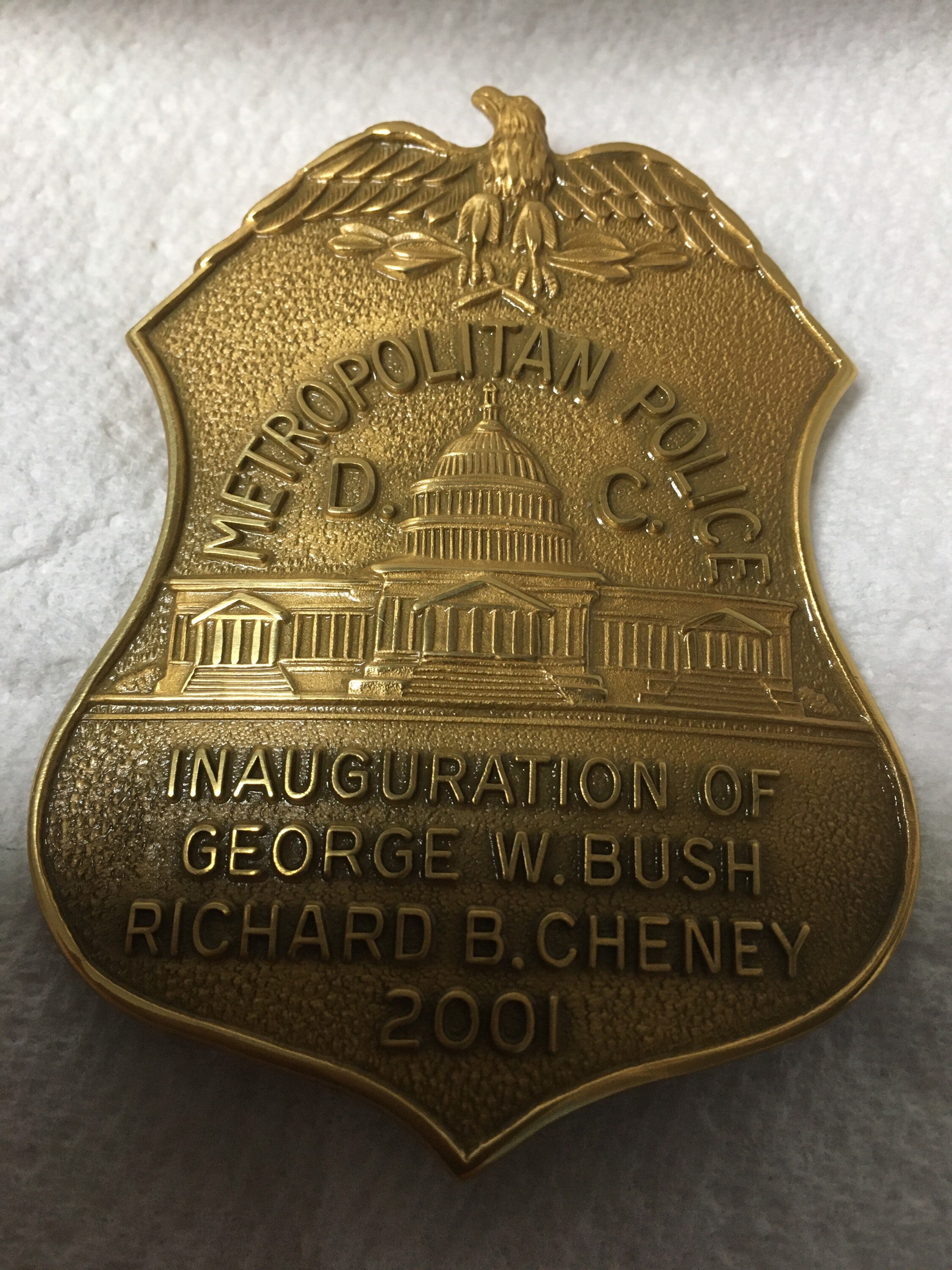 Metropolitan Police D.C. Inauguration Badge 1993 - Etsy