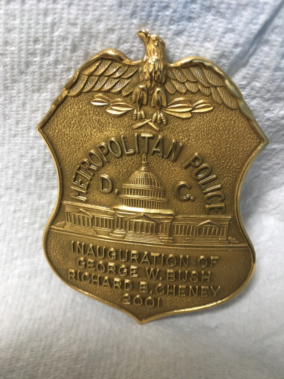 Metropolitan Police D.C. Inauguration Badge 2001 - Etsy