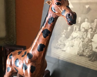 Vintage giraffe | Etsy