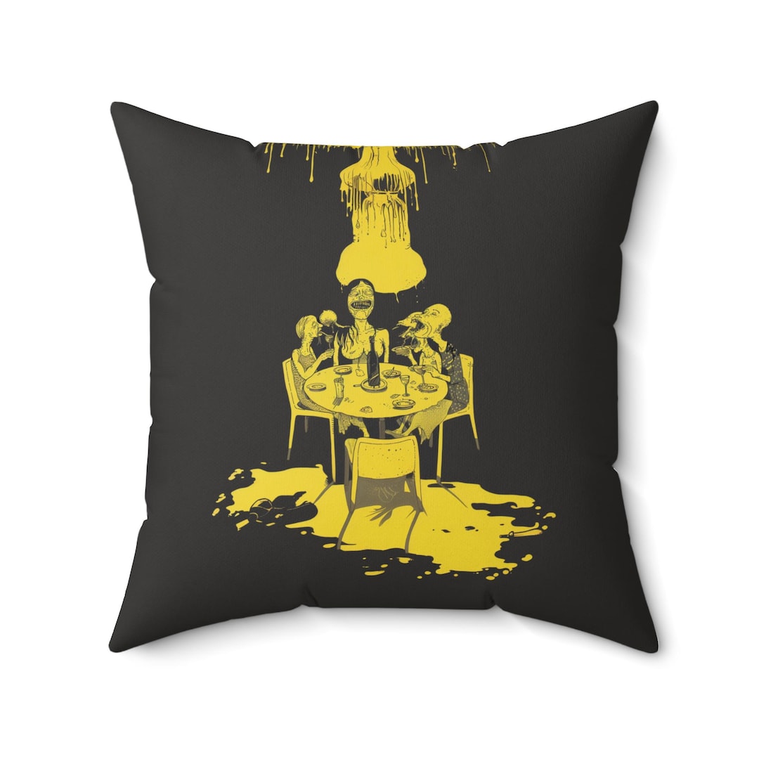 Weird Funny Pillow, Quirky Decorative Cushion, Unique Polyester Throw ...