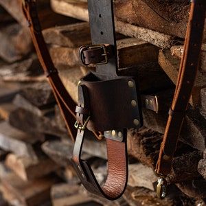 Axe Holder, Leather Case for Axe, Leather Axe Cover, Axe Holder, Axe ...