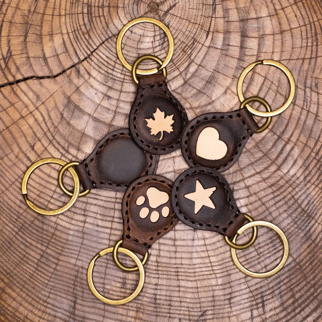 Leather Keychain Fob - Key Chain - Designer Key Chain - House Warming ...