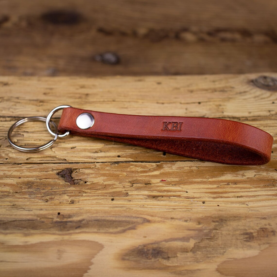 Leather Keychain Personalized Hand Crafted Key Chain Key - Etsy