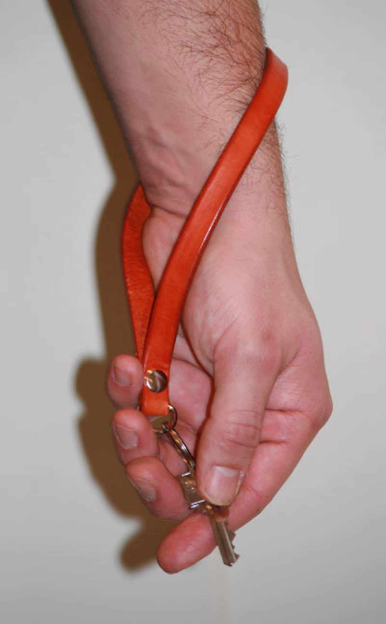 Leather Key Chains Hand Made Wrist Strap Key Chain Hand - Etsy