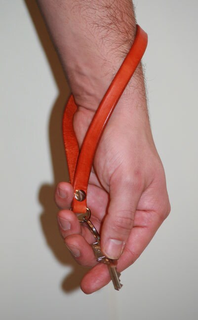 Leather Wrist Strap Key Chains Hand Made Key Chain Hand | Etsy