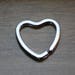 Leather Key Chain, Handmade Personalized Key Chains, Heart Shape Key Ring, Handmade Gifts - Etsy