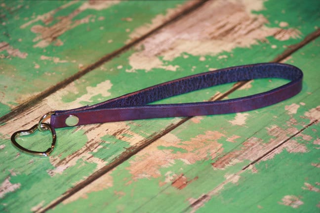 Custom Leather Key Chains Hand Made Wrist Strap Key Chain | Etsy