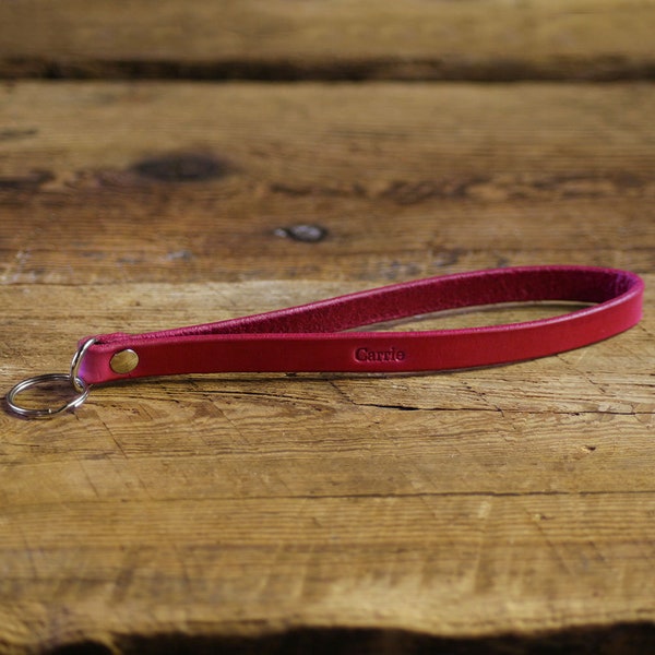 Leather Key Strap - Etsy