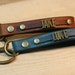 Keychain, Leather Braided Key Chains, Handcrafted Full Grain Leather ...