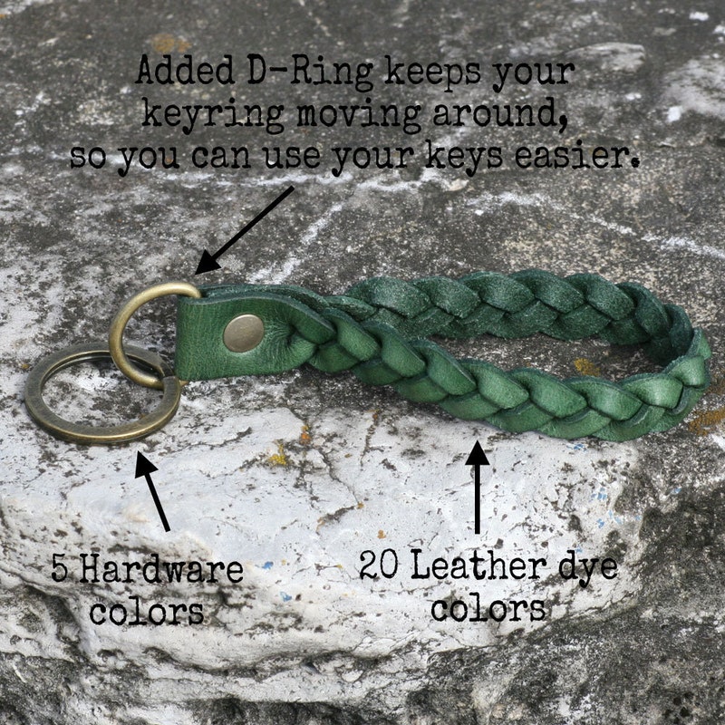 Braided Keychain - Etsy