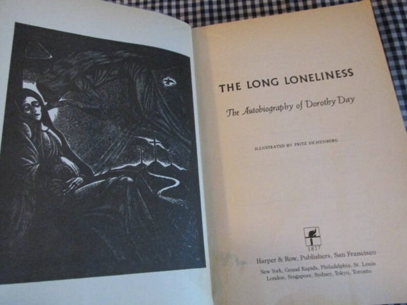 Autobiography by Dorothy Day the Long Lonliness - Etsy