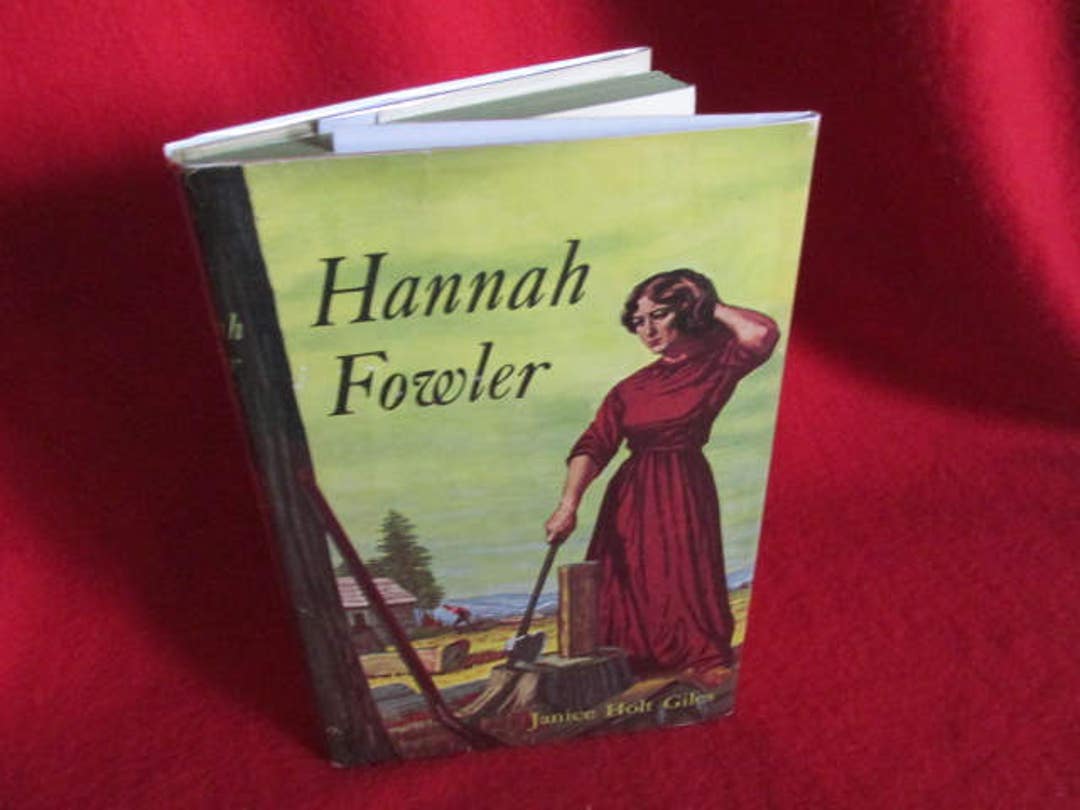 Historical Novel by Janice Holt Giles "hannah Fowler" - Etsy