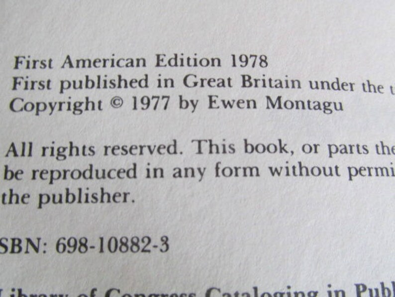 Ewen Montagu's beyond Top Secret Ultra - Etsy