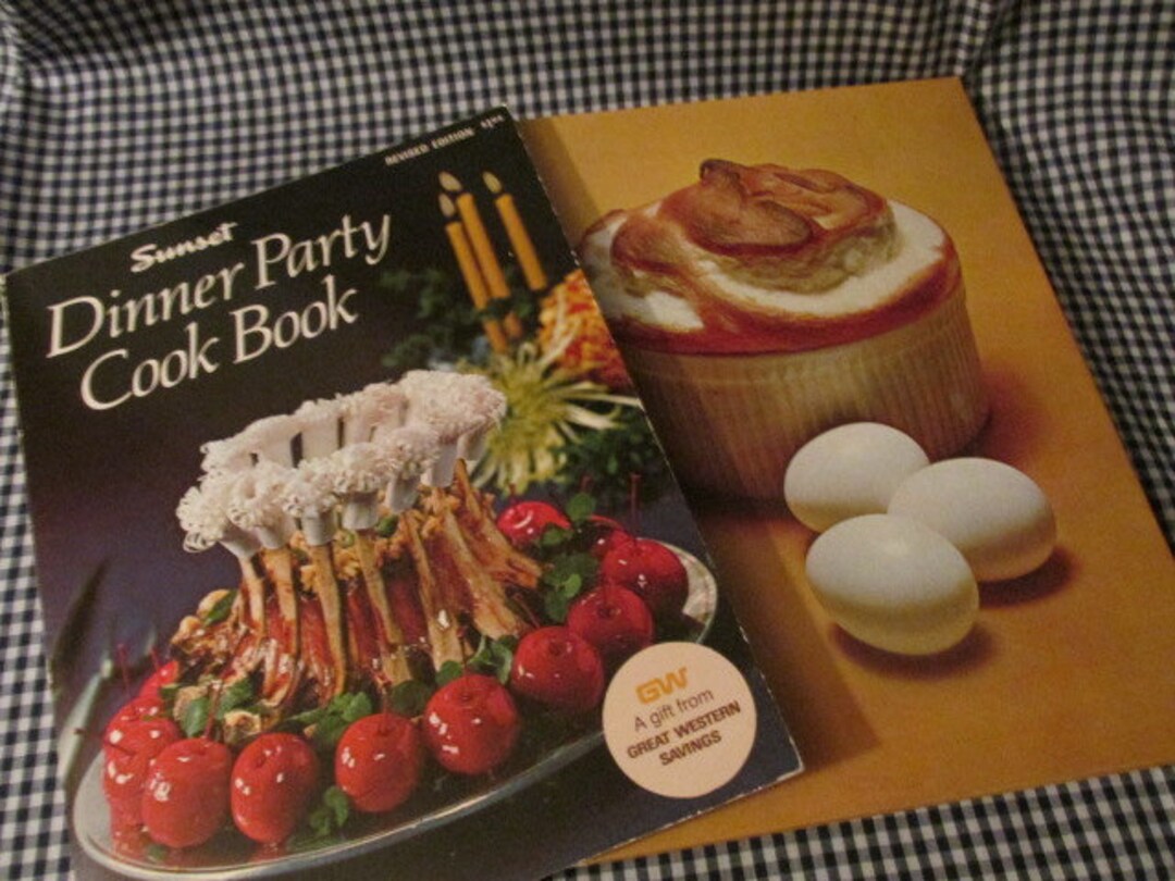 Mid Century Cookbook: Set of Two Sunset and Time-life - Etsy