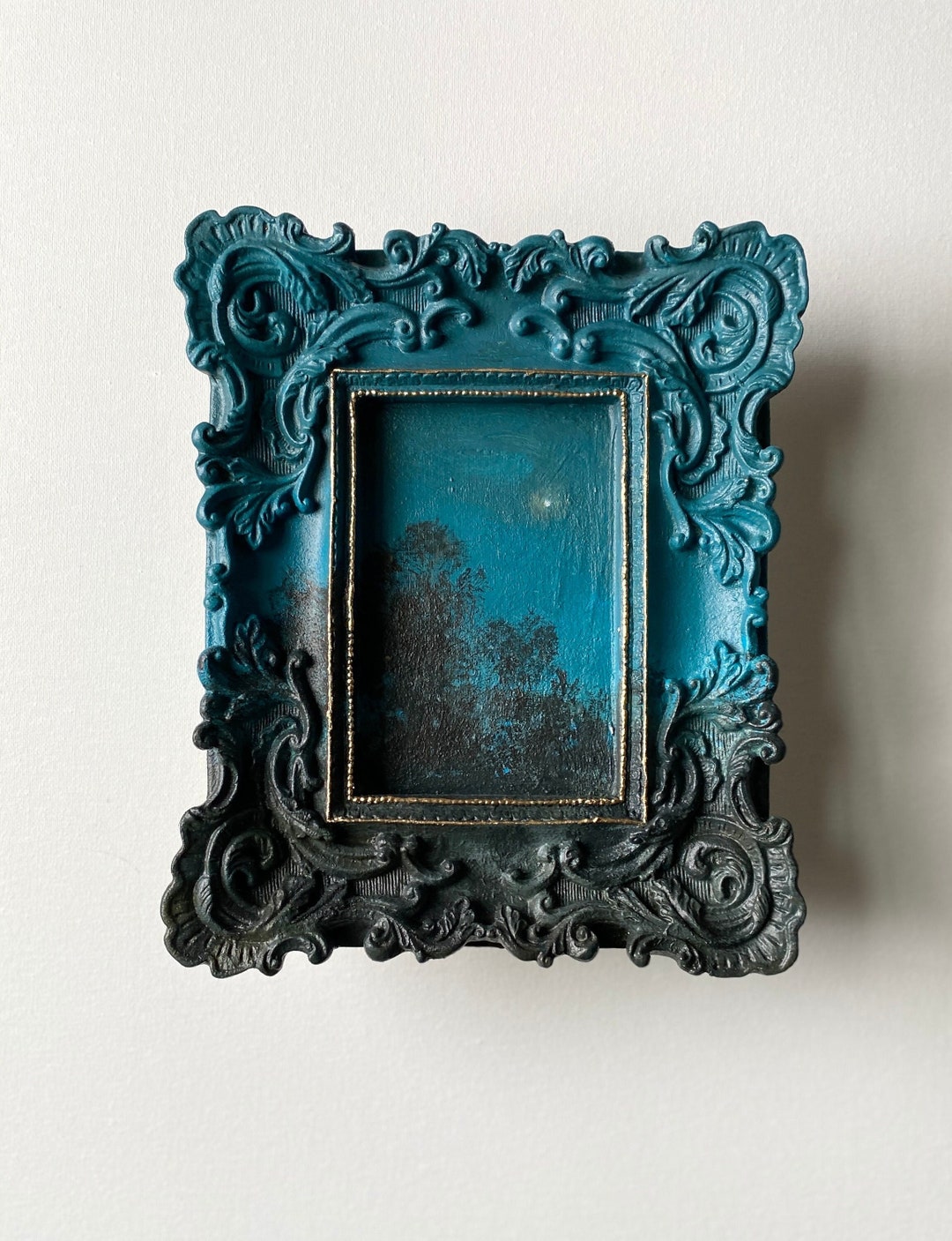 Nocturne Painting Original Painted Art Acrylic Paintings Landscape OPEN ...