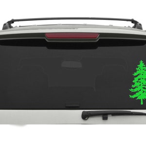 Evergreen Tree Decal / Tree Decal / - Etsy