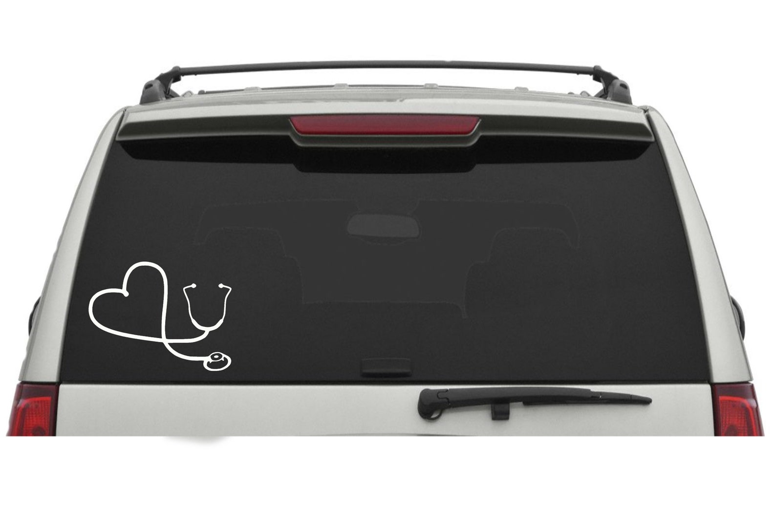 Heart Stethoscope Decal / Nurse Decal / Medical Decal - Etsy
