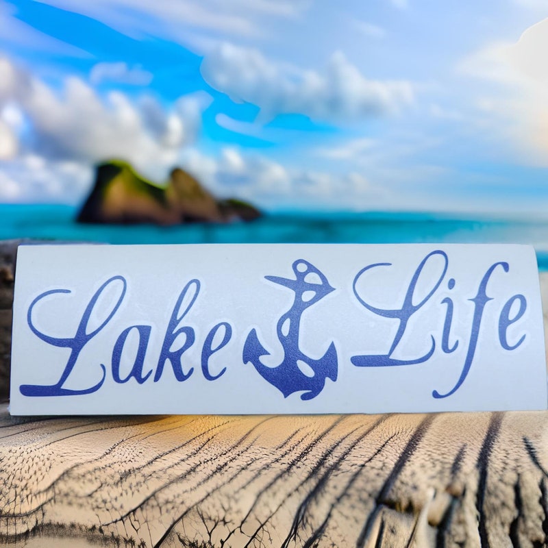 Lake Life Decal - Etsy