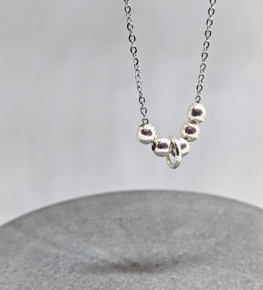 Collar de alivio de la ansiedad Fidget Spinner colgante para el TDAH ...