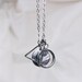 Geometric Fidget Mindful Spinner Shapes Restless Hands Calming Necklace ...