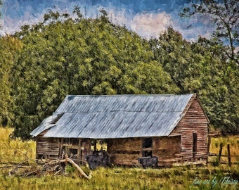 Barn paintings | Etsy