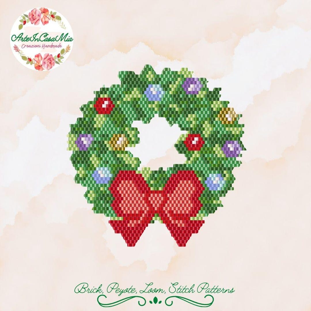 Patterns in BRICK, PEYOTE - 133-N3 / 133A-N3 Patterns - Christmas ...