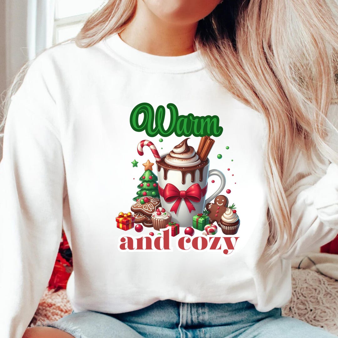 Xmas Cocoa Clipart, Hot Chocolate Clipart, Winter Hot Cocoa Clipart ...