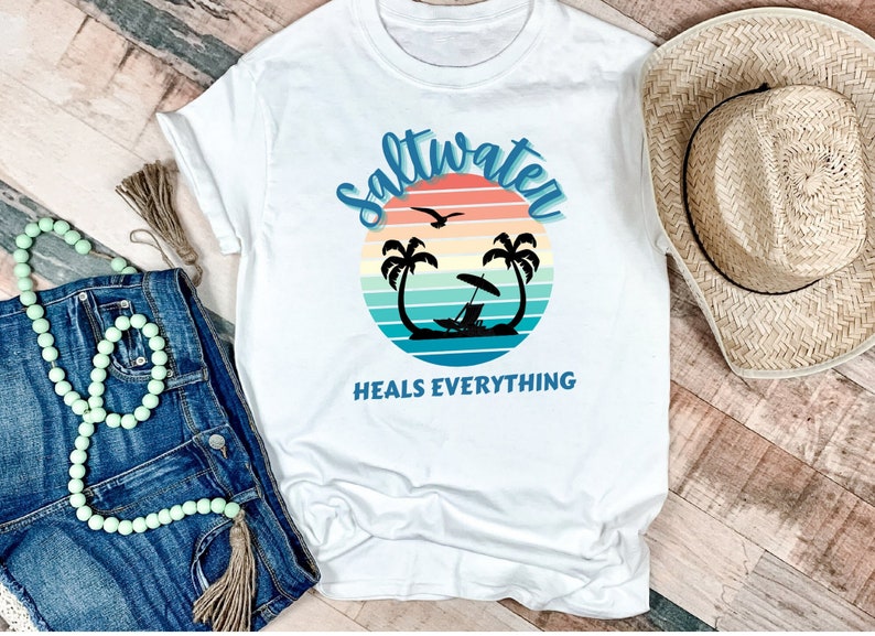 Salt Water Heals Everything PNG File, Sublimation Design, Digital ... Salt Water Heals Everything PNG File, Sublimation Design, Digital ...