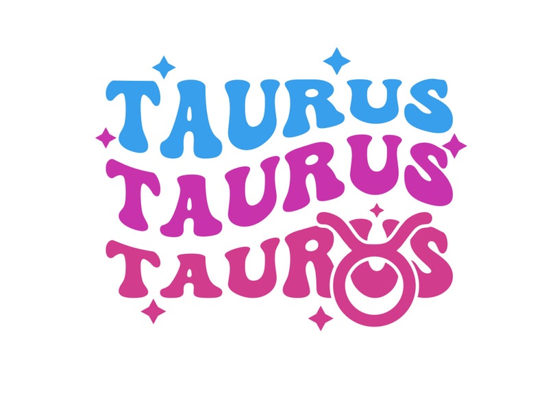 Taurus Svg, Taurus Png, Taurus Birthday Gift, Horoscope Svg, Horoscope ...