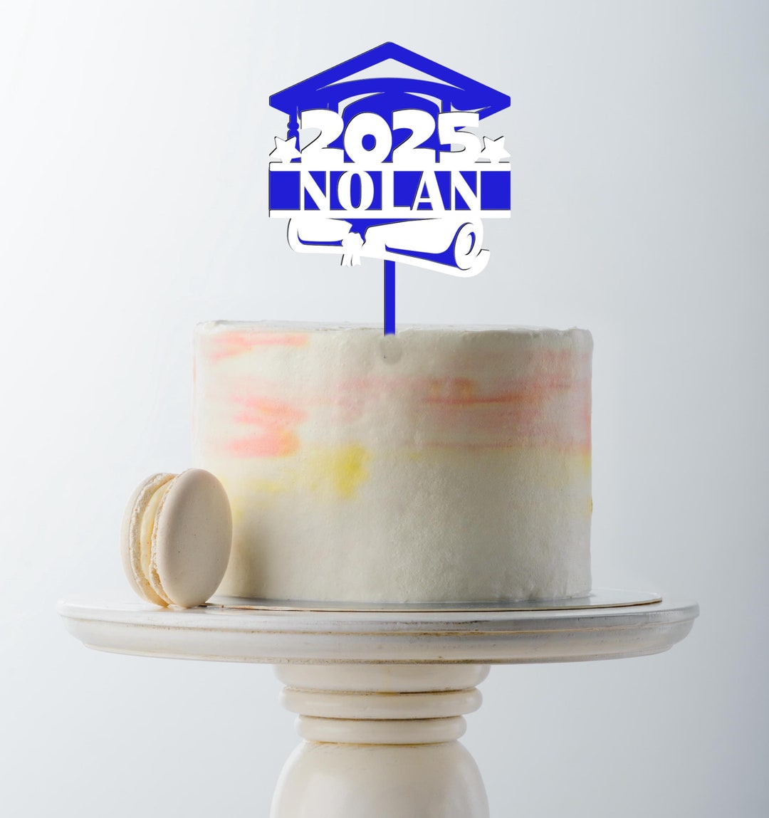 Class of 2025 Graduation Cake Topper | College Graduation Decor ...