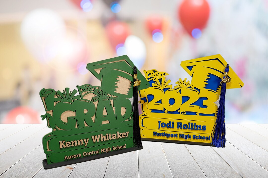 Personalized Graduation Sign With Tassel Holder Graduation - Etsy