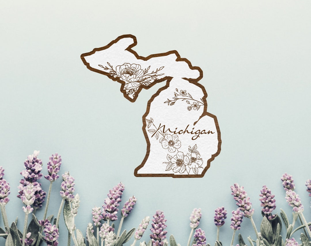 Michigan Flowers Wall Art | Michigan State Flower Apple Blossom ...