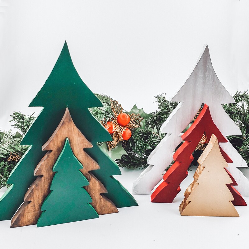 Wood Christmas Tree - Etsy