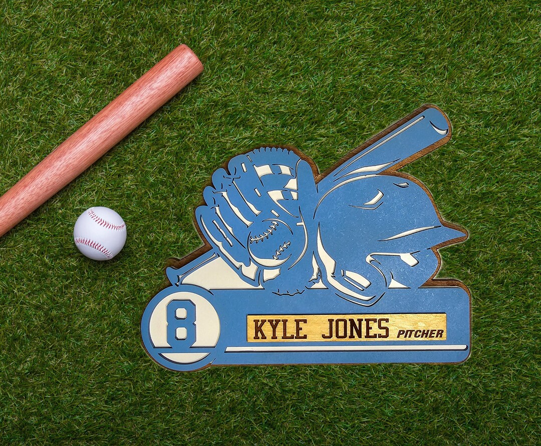Personalized Baseball Sign for Little League | Senior Baseball Gift ...