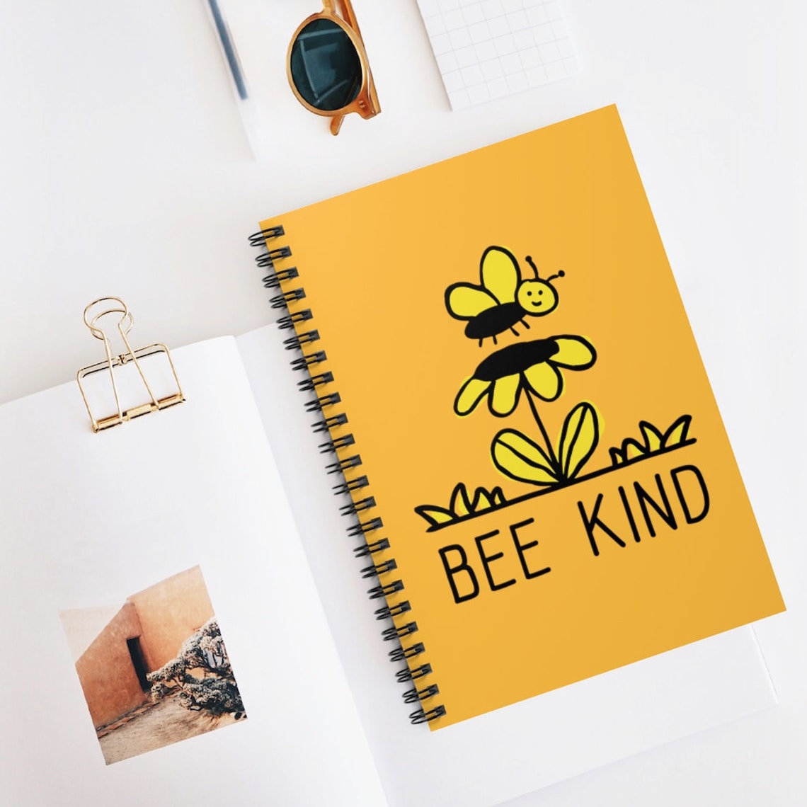 BEE Kind Notebook Journal Gift for Teen Mom Gift Blank | Etsy
