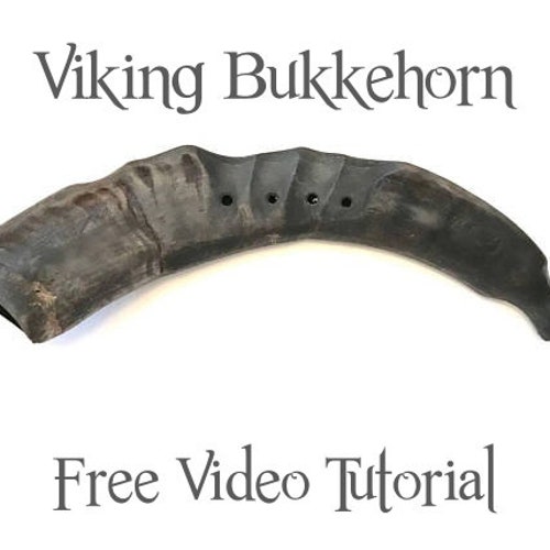Viking Blowing Horn Bukkehorn Viking Horn Instrument Bugle - Etsy Canada