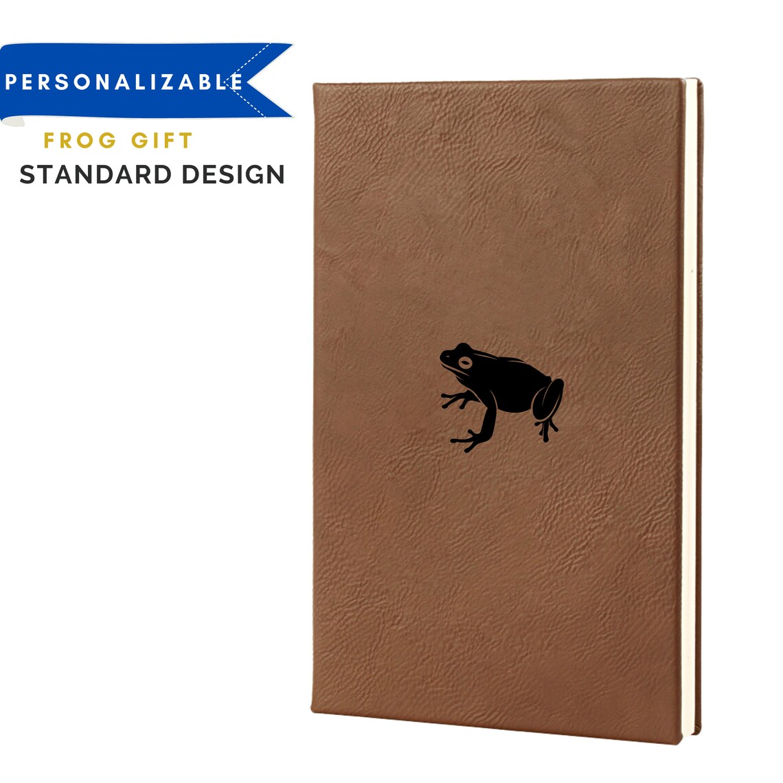 Frog Journal Frog Notebook. Frog Gifts. A5 Leatherette - Etsy