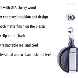 Swiss Cheese Badge Holder With Retractable Reel, Badge Holder ...