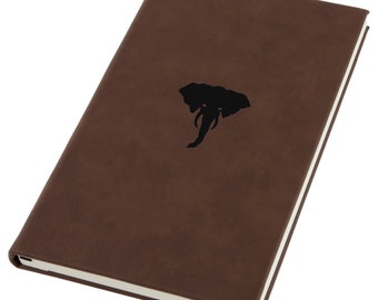 Brontosaurus Engraved A5 Leatherette Journal, Notebook, Personal Diary ...