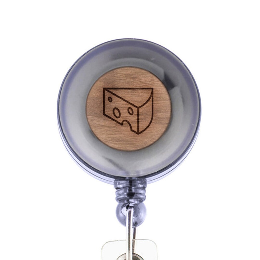 Swiss Cheese Badge Holder With Retractable Reel, Badge Holder ...