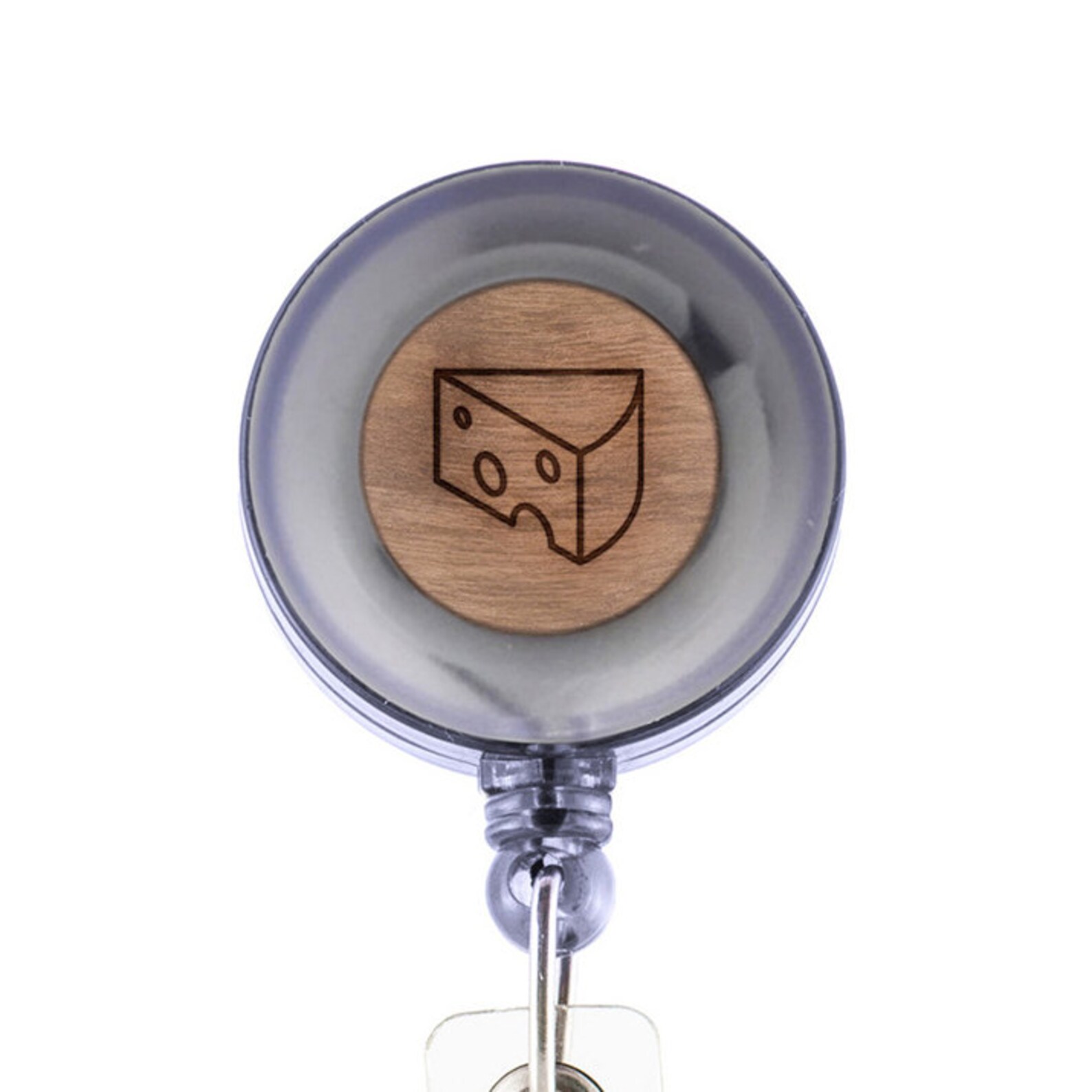 Swiss Cheese Badge Holder With Retractable Reel, Badge Holder ...