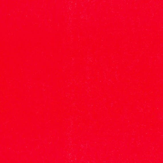 Solid Red Flannel Fabric By The Yard | Etsy