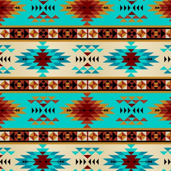 Southwestern Fleece Fabric - Etsy