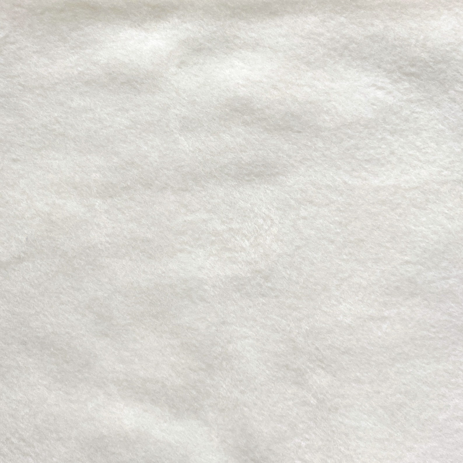 Solid Silent White Anti-pill Fleece Fabric by the Yard (medium Weight ...
