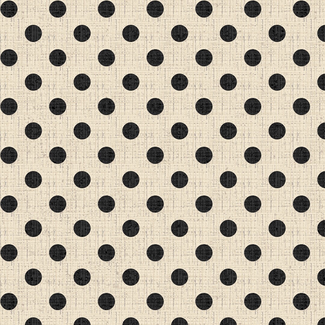 Textured Dots Ivory Cotton Fabric by the Yard - Etsy
