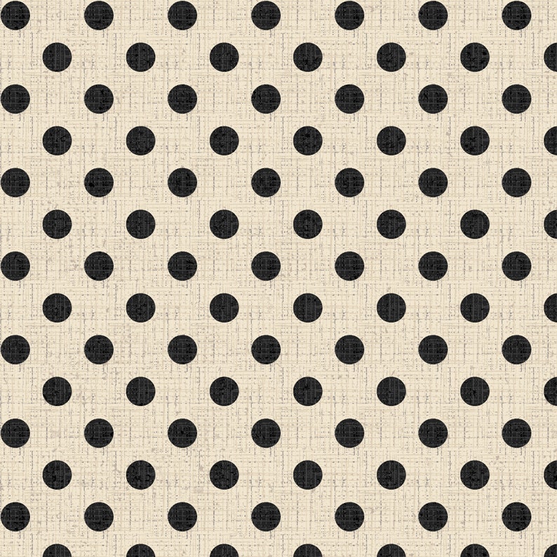 Textured Dots Ivory Cotton Fabric by the Yard | Etsy