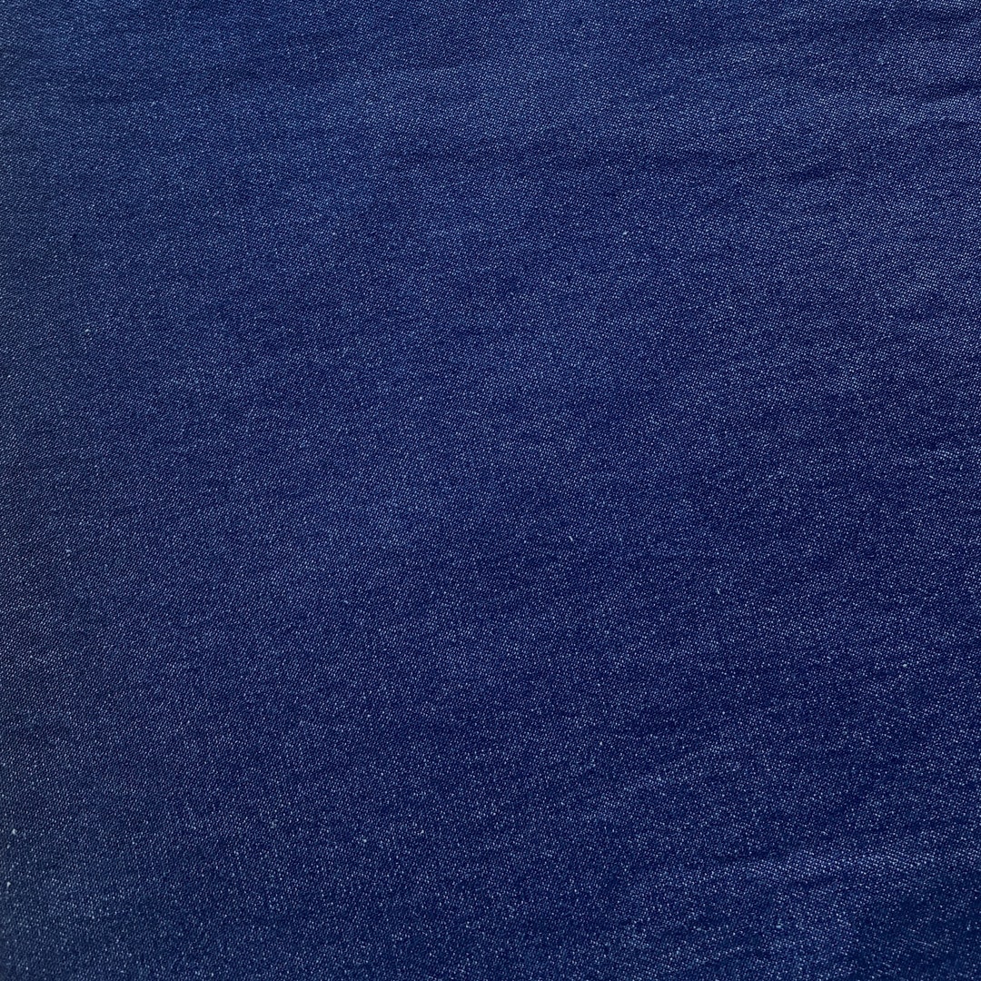 Solid Washed Indigo Denim Fabric by the Yard - Etsy