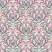 Intricate Damask Cotton Fabric by the Yard - Etsy