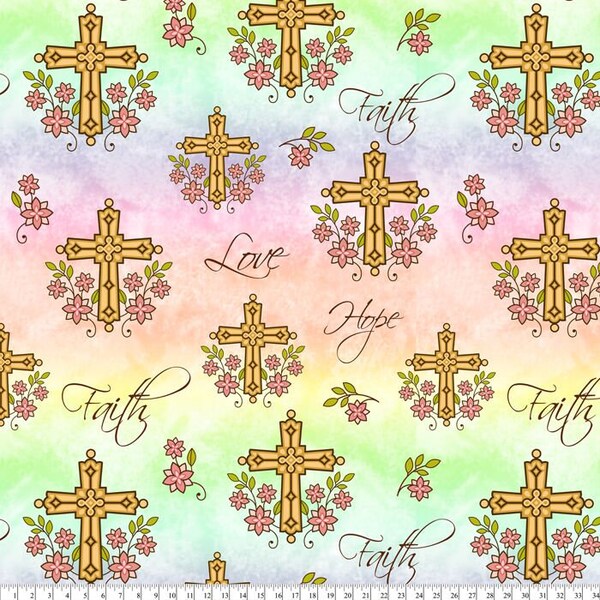 Christian Fabric - Etsy